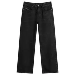 DIESEL® 2001 D-macro Baggy Denim Jeans - Black