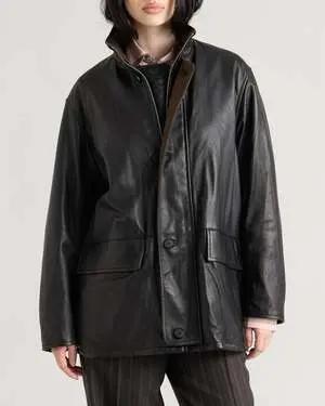 Auralee Reversible Coat Jacket