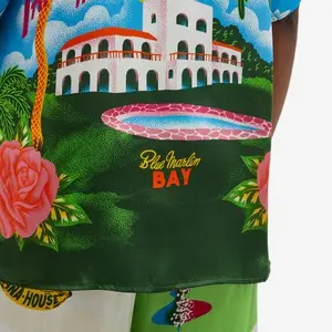 ALEMAIS Alémais Paradiso Silk Shirt | 100% Silk | End Clothing