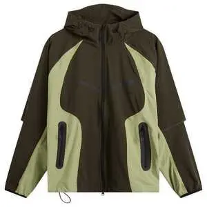 Nike Tech Woven Full Zip Jacket - Sequoia/green/black