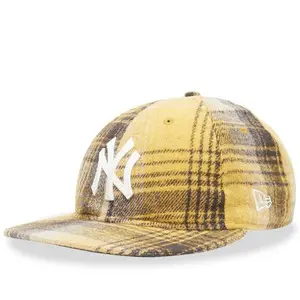 New Era Ny Yankees Plaid 9fifty Adjustable Cap