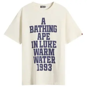A BATHING APE Vintage Effect T-shirt - White