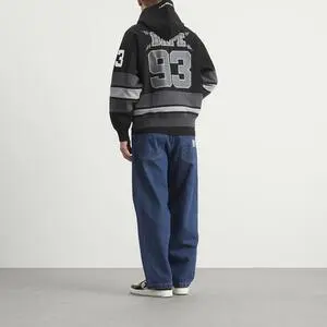 A BATHING APE Football Hoodie - Black