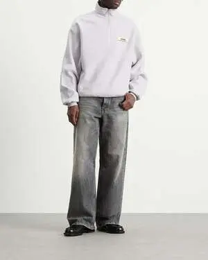 Jacquemus Grosgrain Zip Sweatshirt