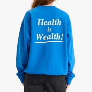 Sporty & Rich Health Is Wealth Crew Sweatshirt