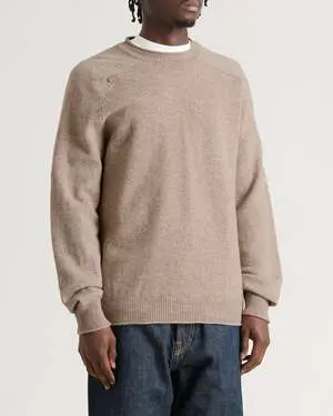 PITTARI Usk Lambswool Roll Collar Jumper