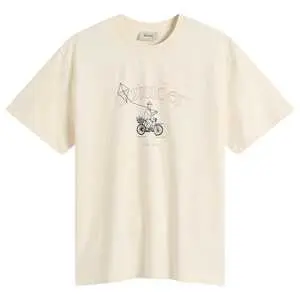 FORET Cyclist T-shirt - Cloud