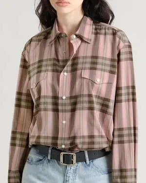 Auralee Check Shirt