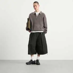 BOUND Acid Wash Half Zip Pullover