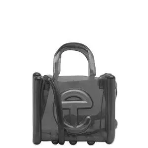 Melissa X Telfar Small Jelly Shopper Bag - Black