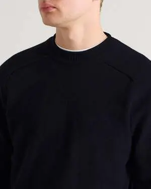 PITTARI Usk Lambswool Roll Collar Jumper