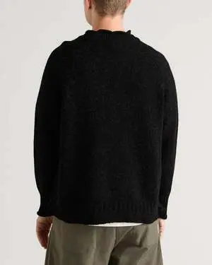 PITTARI Seti Heritage Lambswool Roll Collar Jumper