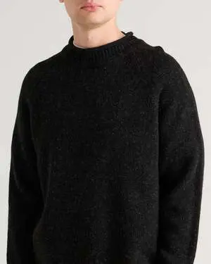 PITTARI Seti Heritage Lambswool Roll Collar Jumper