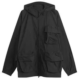 SNOW PEAK Indigo C/n Parka Jacket - Black