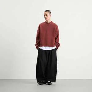 BOUND Cropped Wool Jumper