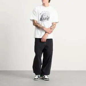 A BATHING APE Metal Ape Head T-shirt