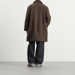Universal Works Wool Tweed Mix Stan Coat Jacket