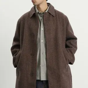 Universal Works Wool Tweed Mix Stan Coat Jacket