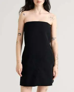 Rick Owens Cropped Sheath Dress