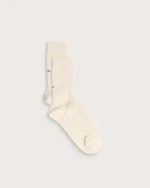ROTOTO Organic Cotton Slub Crew Sock