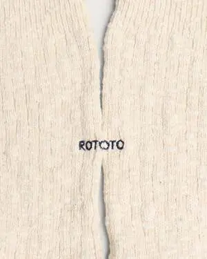 ROTOTO Organic Cotton Slub Crew Sock