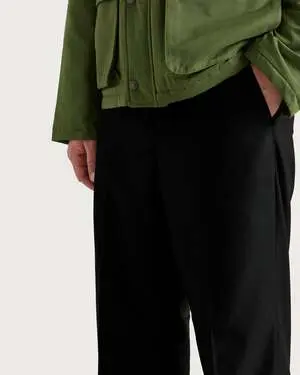 LES DEUX Brushed Twill Tailored Trousers