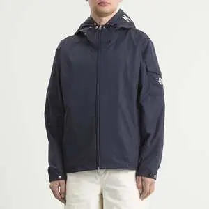 Moncler Sassiere Light Weight Logo Hooded Jacket