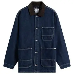 POLAR SKATE CO. Flannel Lined Ezra Jacket - Indigo