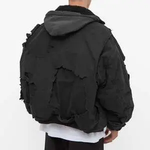 Balenciaga Destroyed Bomber Jacket