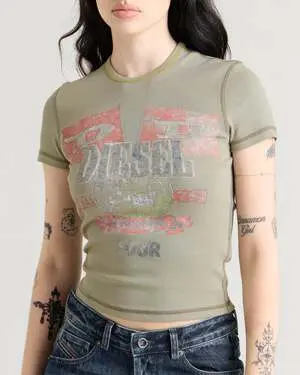 DIESEL® T-marsy-rib T-shirt
