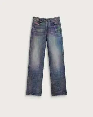 DIESEL® D-liet Straight Leg Jeans - Blue