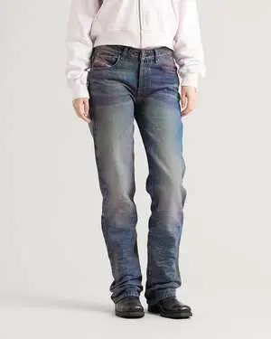 DIESEL® D-liet Straight Leg Jeans