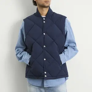 DUBBLEWARE Dubble Down Diamond Quilted Vest Jacket