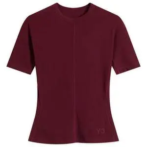 Y3 Fitted T-shirt - Maroon