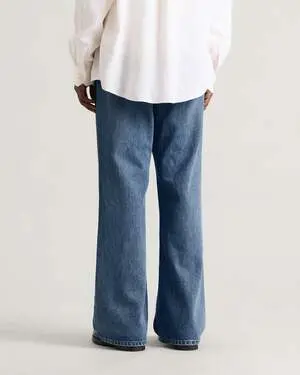 WILLY CHAVARRIA Flared Denim Jeans