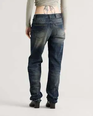 DIESEL® D-liet Straight Leg Jeans