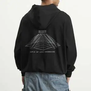 Rick Owens Temple Of Love Jersey Hoodie