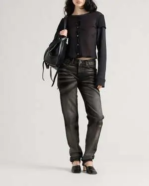 DIESEL® D-liet Straight Leg Jeans