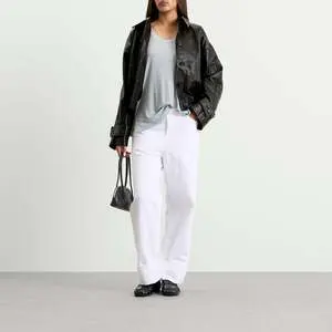 RÓHE Leather Blouson Jacket