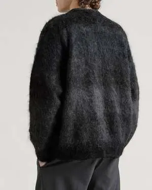 Comme Des Garçons Mohair Stripe Cardigan