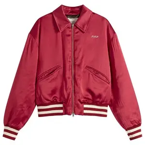 SECOND / LAYER Aces Satin Club Souvenir Jacket