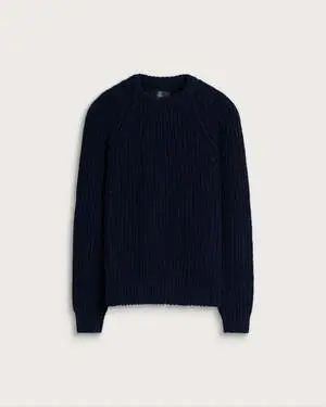 Barbour Scottish Made Donegal Crew Exclusive - Navy