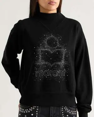 Isabel Marant Étoile Toile Moby Glitter Sweatshirt