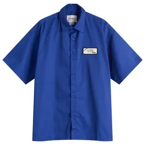 WTAPS Logo Work Shirt - Blue