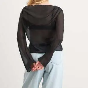 SIR. Strobe Cowl Top
