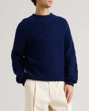 Barbour Scottish Made Cable Crew
