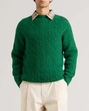 Barbour Scottish Made Cable Crew