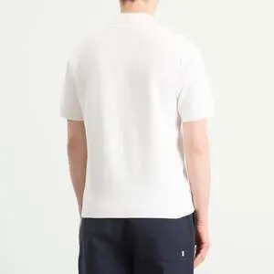WAX LONDON Naples Retro Diamond Knit Polo