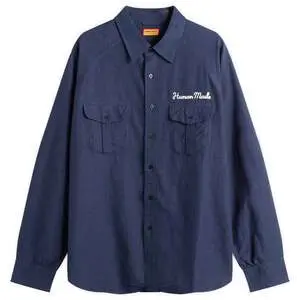 HUMAN MADE Dog Overalls Work Shirt - Navy