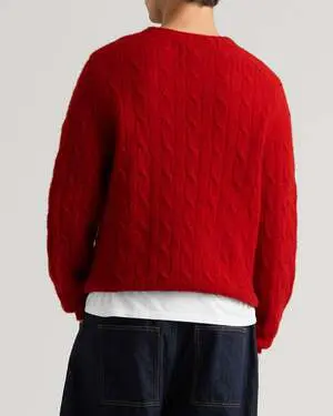Barbour Scottish Made Cable Crew
